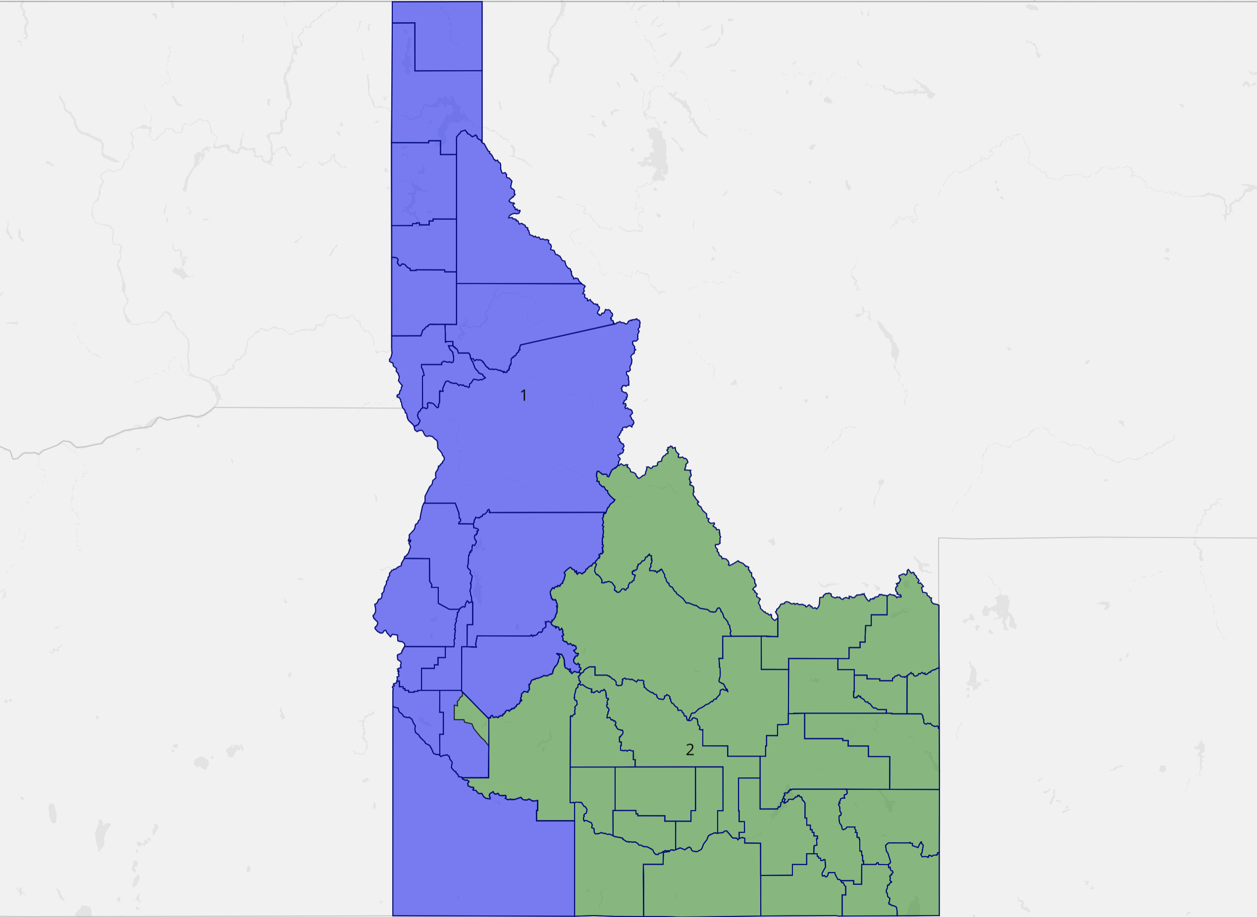District Profiles: Idaho's Congressional Districts - Elections Daily