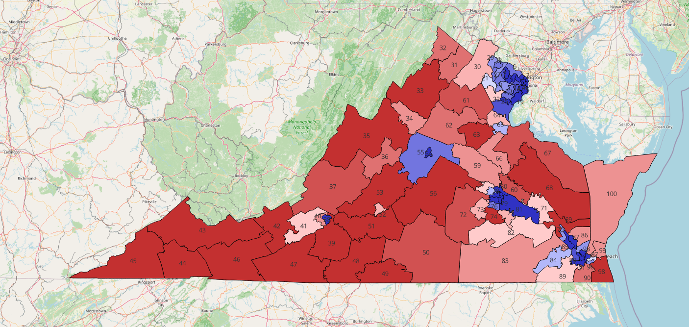 The 2023 Virginia House of Delegates Elections: A Review - Elections Daily
