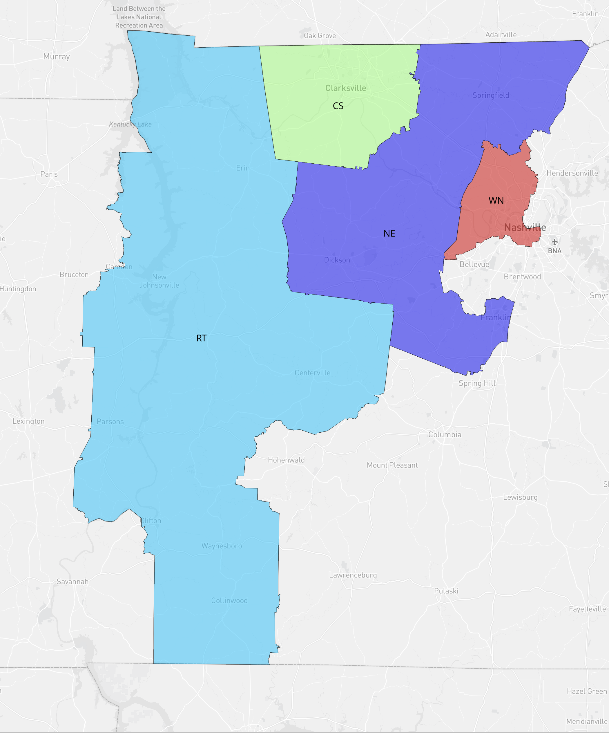 A Deep Dive into Tennessee's 7th Congressional District - Elections Daily